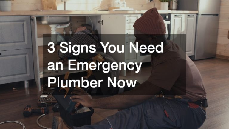 3 Signs You Need an Emergency Plumber Now - The Frugal Home Gazette